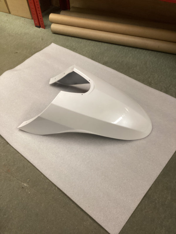 Front Mudguard Royal Alloy GP 125/300 Pearl White – Cornwall Scooter Centre