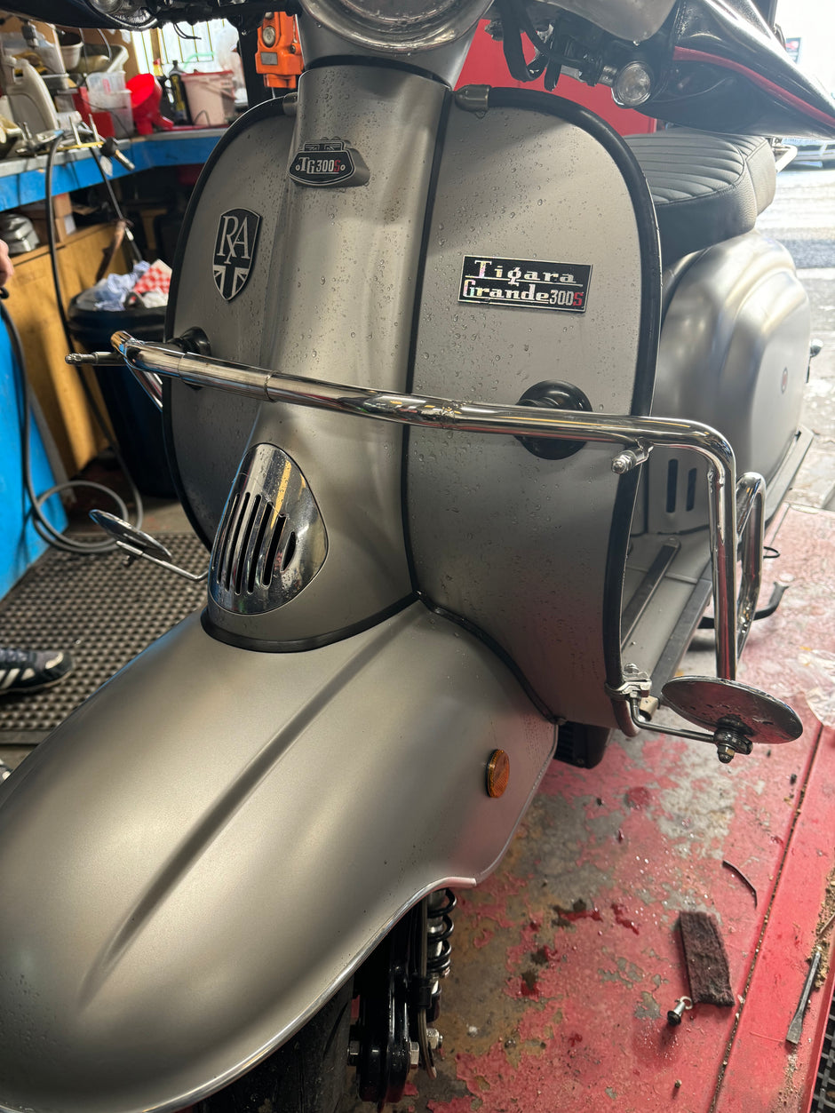 Racks & Chrome Parts – Cornwall Scooter Centre